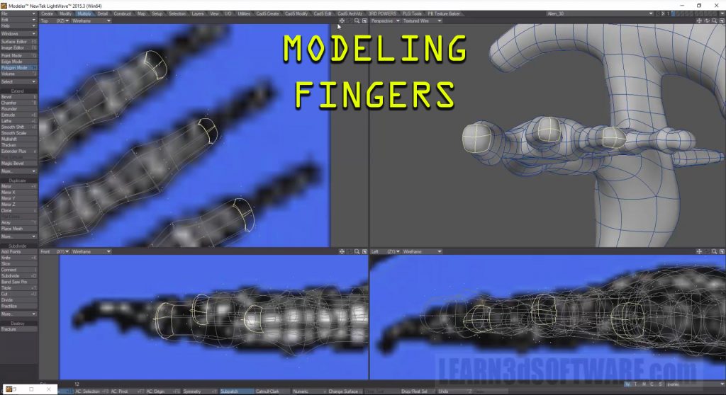 Lightwave 2015.x – Volume #12: Modeling for Beginners – Liberty3D.com