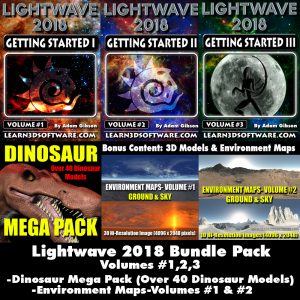 Lightwave 2018 Bundle- Volumes #1,2,3 – Liberty3D.com