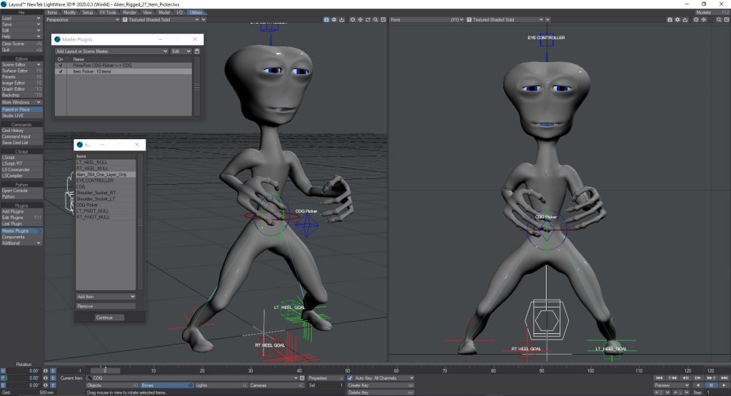 LightWave 2020- Cartoon Character Rigging Bundle – Liberty3D.com
