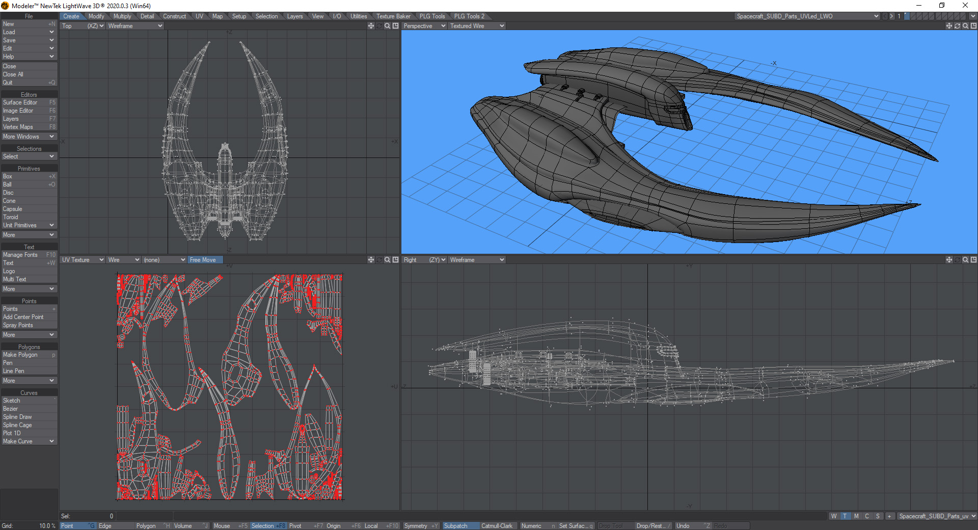 Lightwave 2020- Volume #21- Spacecraft UV Mapping – Liberty3D.com