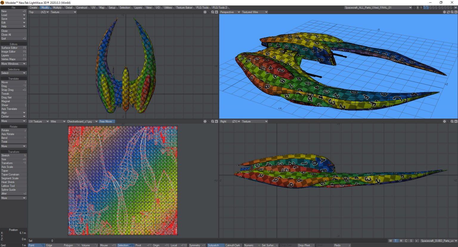 Lightwave 2020- Volume #21- Spacecraft UV Mapping – Liberty3D.com