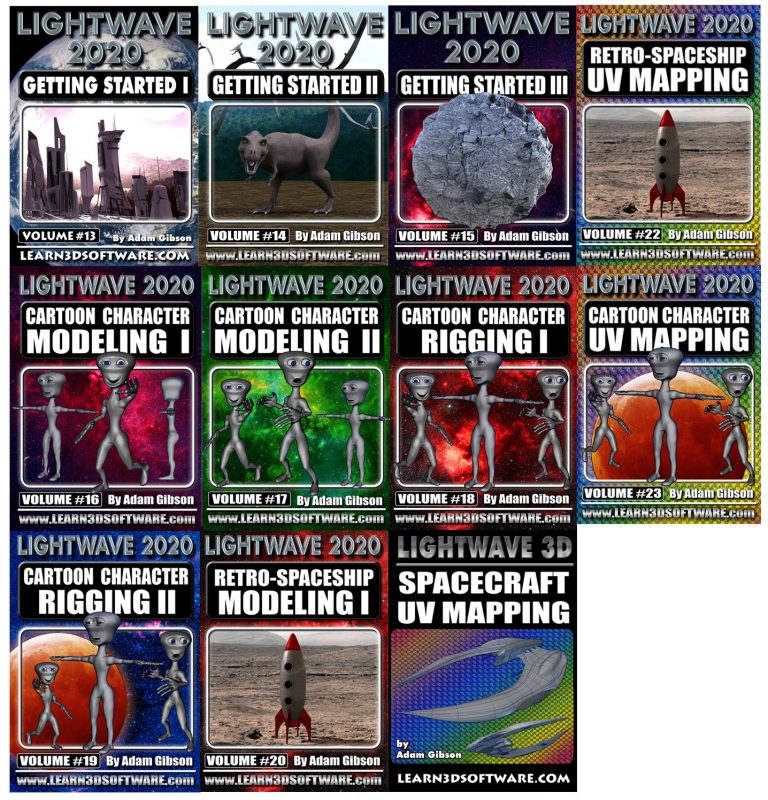 LightWave 2020 Bundle Pack (Volumes #13,14,15,16,17,18,19,20,21,22,23 ...